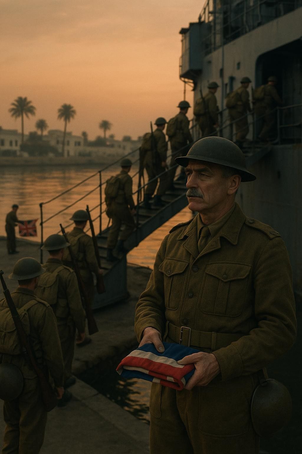 When Britain's Last Soldiers Marched Out of Suez in 1956 | Empire Untold